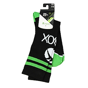 Xbox Socks Gaming Console Logo Adult Crew Socks 1 Pair