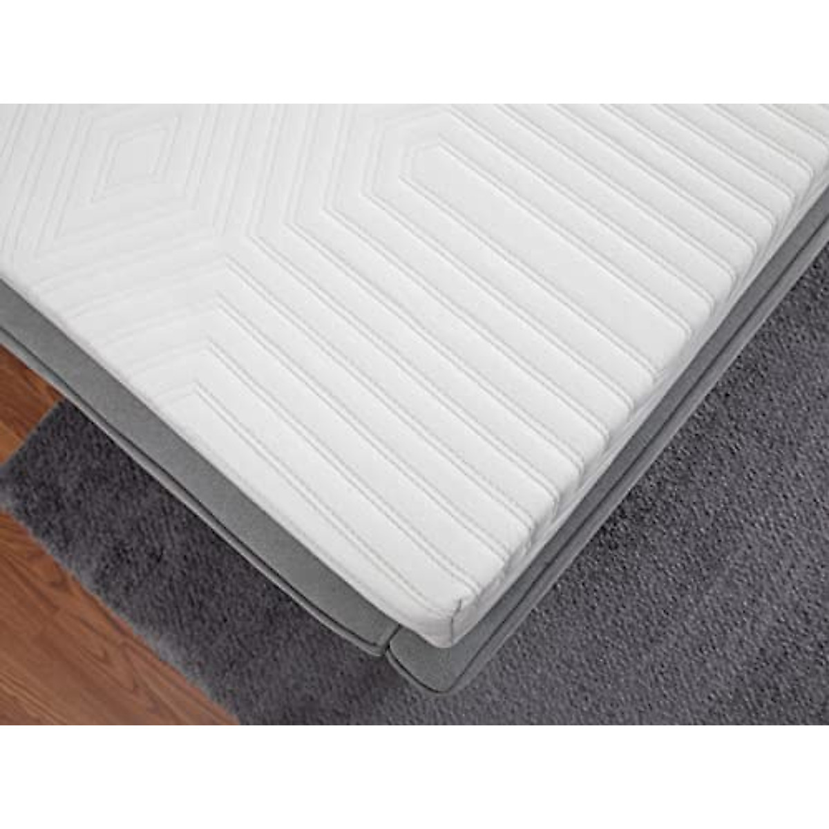 Sleepy's by Mattress Firm | Memory Foam Snug Mattress | Twin | 8" Medium Comfort | Pressure Relief | Moisture Wicking Breathable | Adjustable Base Friendly
