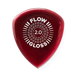 Dunlop Flow Gloss 2.0mm Guitar Pick-3 Pack