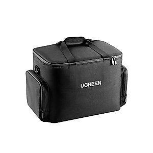 UGREEN Carrying Case Bag for PowerRoam 1200 Portable Power Station Black (Power Station Not Included)