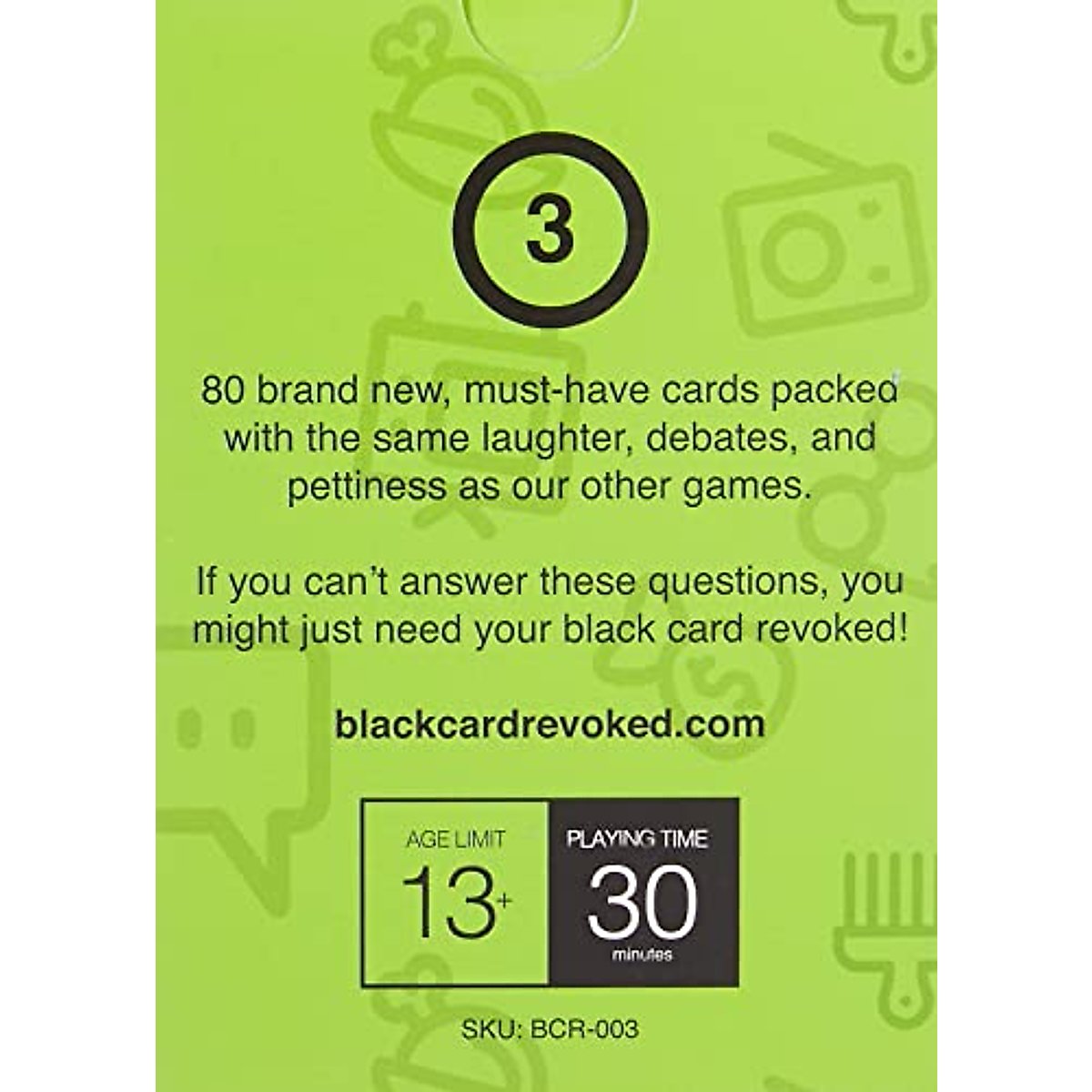 Black Card Revoked: Third Edition - Black Culture Trivia Game as Seen in Target and on B.E.T | Laugh Out Loud Card Game for Adults | Fun for The Cookout, Game Night & All of The Holidays