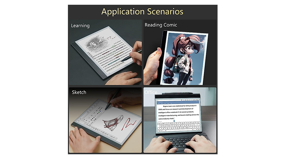 Bigme inkNote Color 10.3" E-ink Tablet - Versatile Notetaking