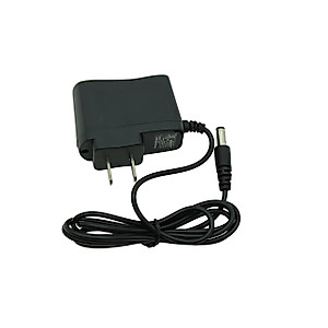 9V AC/DC Power Supply Adapter 500ma (0.5 amps) 5.5 mm*2.1 mm Tip (5.5mm OD X 2.1mm ID) - AC to DC Electric Transformer Inverter for 9-Volt DC Electronic Devices Up to 0.5amp Slim Wall Plug & LED UL