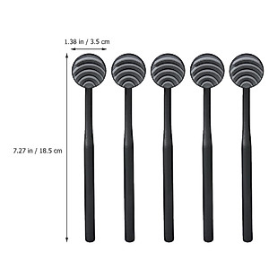 VILLCASE 5pcs cleaning brush tool scraper silicone spatula cleaners coating scrubber clean brush plastic portable brush