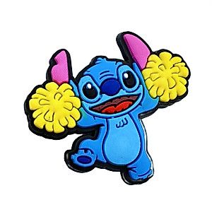 44 PCS Cartoon Charms for Girls Boys Kids Cartoon Croc Charms PVC Anime Pins Shoe Charms for Clog Sandals Bracelet Wristband Decoration Accessories Birthday Gift