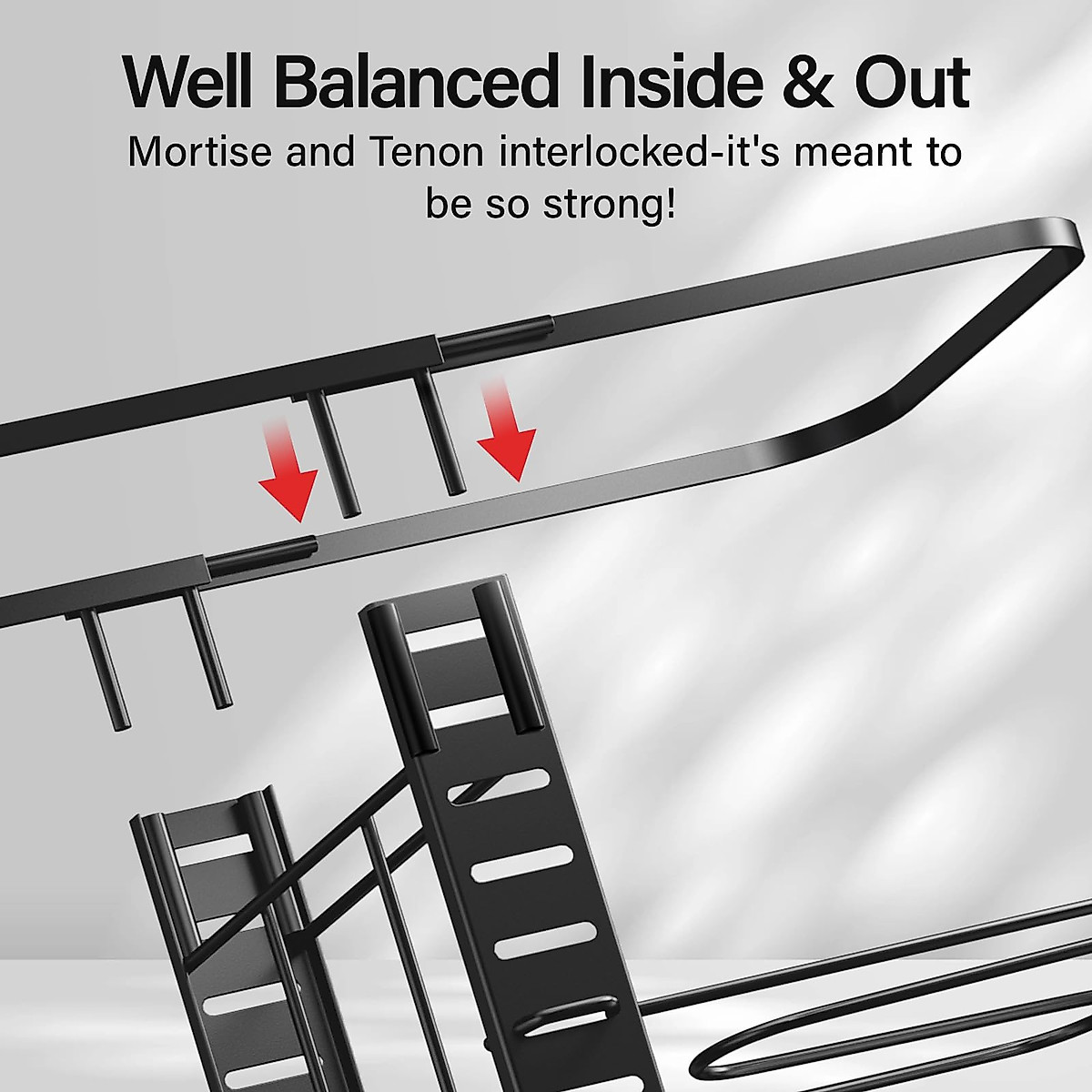 ORDORA Pots and Pans Organizer, 8 Tier with 3 DIY Methods