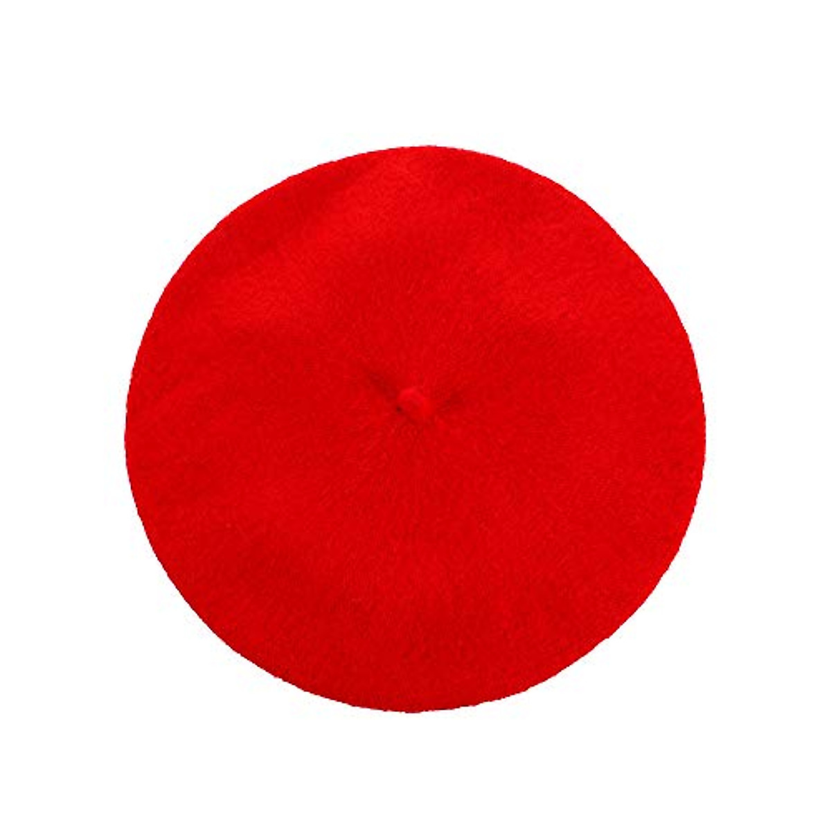 6 Pieces Wool Beret Hat Solid Color French Beanie Hat with Silky Scarf Brooch (Black and Beige)