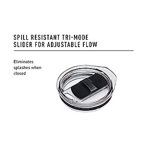 CamelBak Horizon 12oz Camp Mug - Insulated Stainless Steel - Tri-Mode Lid - White