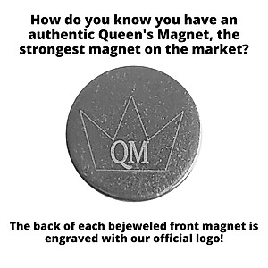 AB Queen Magnet Pageant Contestant Number Sash Fashion Accessory Brooch The Queen's Magnet