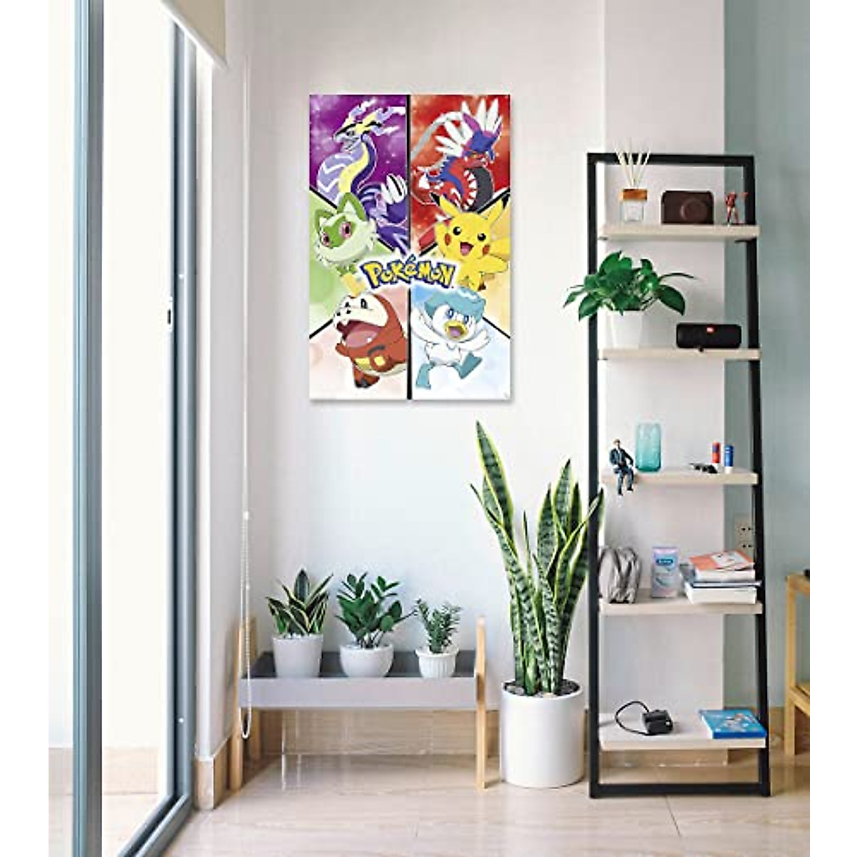 Pokemon - TV Show / Gaming Poster (Scarlet & Violet - Character Montage) (Size: 24" x 36")