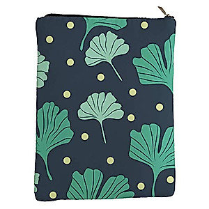 Gingko Book Sleeve - Book Cover for Hardcover and Paperback - Book Lover Gift - Notebooks and Pens Not Included