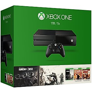 Xbox One 1TB Console - Tom Clancy's Rainbow Six Siege Bundle