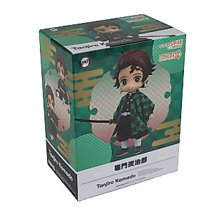 Good Smile Demon Slayer: Kimetsu no Yaiba: Tanjiro Kamado Nendoroid Doll Action Figure, Multicolor