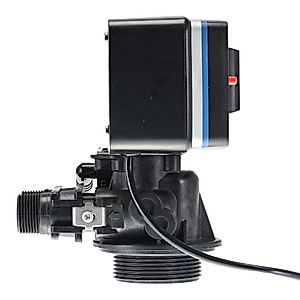 Grehge Fleck 5600 12-Day Timer Water Softener Valve, 110V, Black