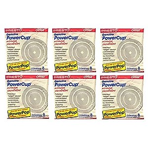 Presto 09964 Microwave Power Pop Powercup Popcorn Concentrator Cup - 48 Pack