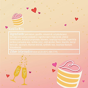 Chapstick Party Favor Lip Balm Gift Pack Toast to Love 10 Sticks 0.15 oz Each