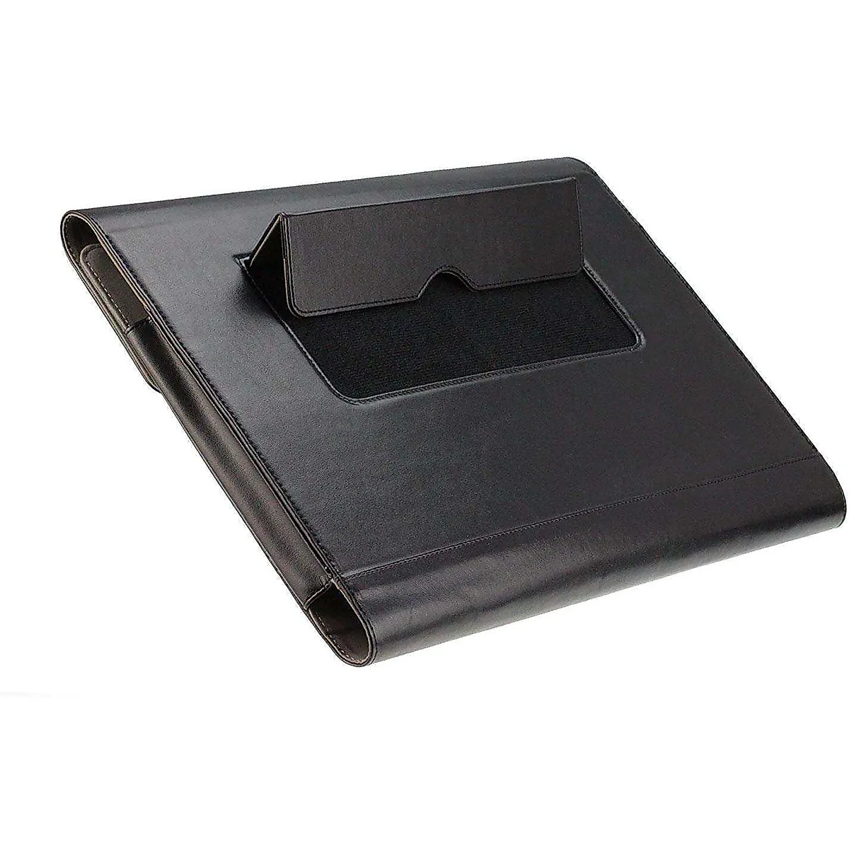Broonel Black Leather Folio Case - Compatible with Dell Latitude 7320 13" Detachable Laptop