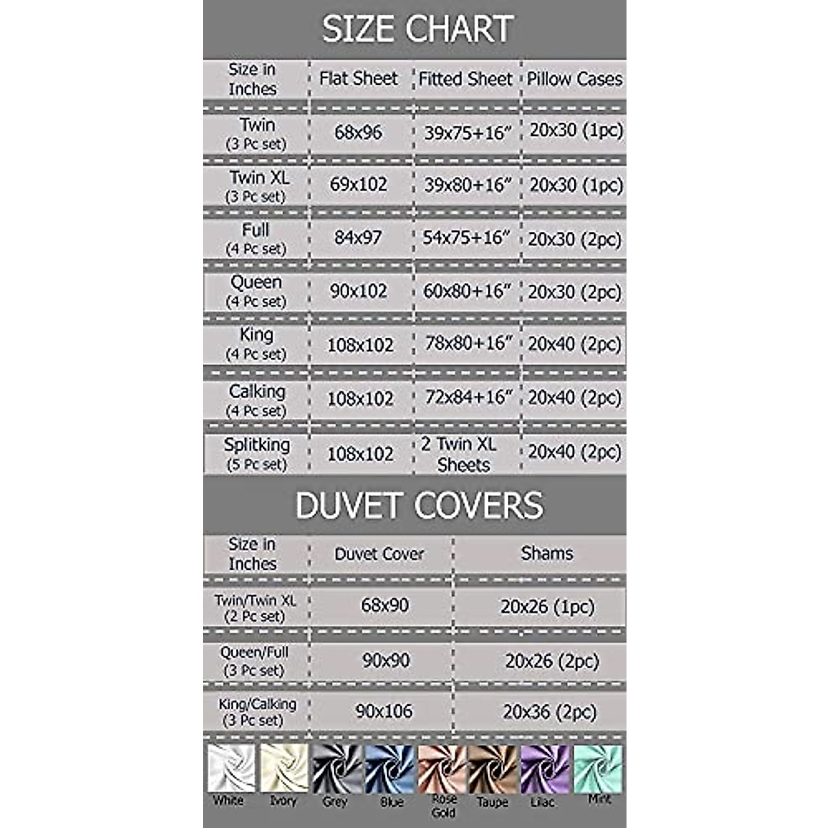 LINENWALAS 100% Organic Bamboo Silk Pillow Cases Standard Size, 2 Pack Soft, Breathable, Cooling Pillowcases Set Queen Size with Envelop Closure for Halloween (Burnt Orange, 20x30 Inches)