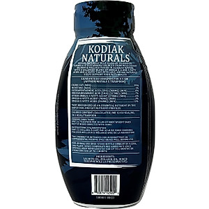 Kodiak Naturals 18oz Wild Alaskan Salmon Oil Formula for Dogs & Cats, a Balanced Blend of Pure Fish Oils with EPA and DHA from Wild-Caught Fish. Support for Skin & Coat, Joints, and Immune Health.