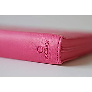 Biblia Reina Valera 1960 letra grande. Símil piel fucsia, cremallera, índice, ma nual / Spanish Bible RVR 1960. Handy Size, Large Print, Leathersoft