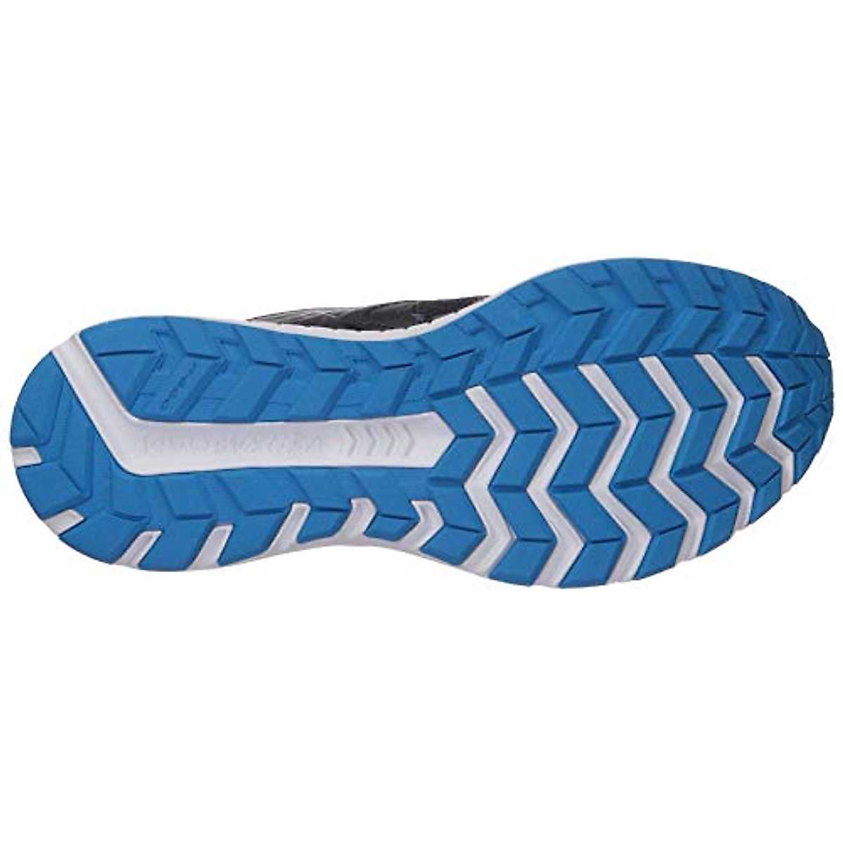 Saucony Men's Versafoam Cohesion 12 Road Running Shoe, black/blue, 10 M US