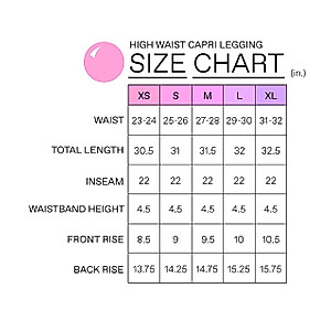 Yogalicious High Waist Ultra Soft Lightweight Capris - High Rise Yoga Pants - Black Lux - Medium