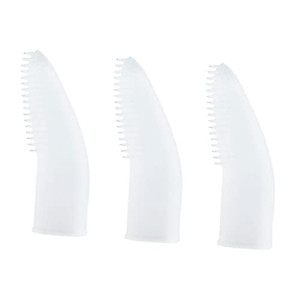 balacoo 3pcs Dog Cleaning Toothbrush pet Oral Dog chew Toothbrush Tiny Dog Toothbrush Pet Toothbrushes Chewing Toys for Dogs pet Dental Toothbrush White Cleaning Supplies Soft