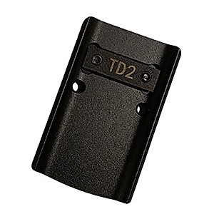 Optic Mounting Plate for Glock(Non-MOS/Aftermarket Slide),Taurus GX4,G3C,Canik TP9SA-Compatible with ADE Stingray,Riton X3 Tactix PRD,Trijicon RMR/SRO,Swampox Kingslayer/Liberty/Justice red dot Sight