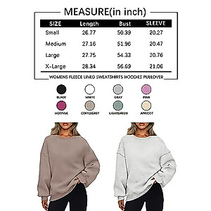 EFAN Women Sweatshirts Oversized Crew Neck Pullover Cute Casual Hoodies 2023 Fall Outfits Fashion Clothes