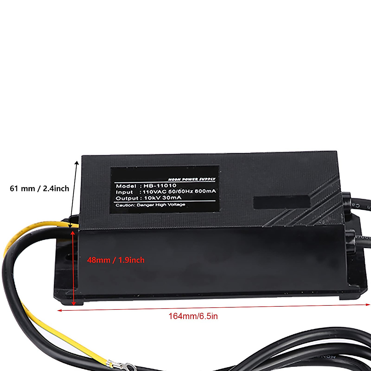 110V 10Kv 30ma Electronic Neon Lamp Transformer, Neon Transformer Power Supply, Power Converter Rectifier Kit