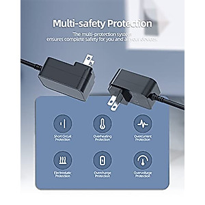 Charger Fit for Wahl Cordless Magic Clipper 8148 8164 8591 8509 1919 8591L 8148L 8148-308 08504-400 97225-002 Clip Shaver AC Adapter Power Cord Supply for S010AZM0400200