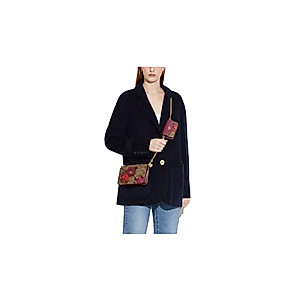 COACH Poppy Crossbody With Card Case (IM/Khaki Multi)