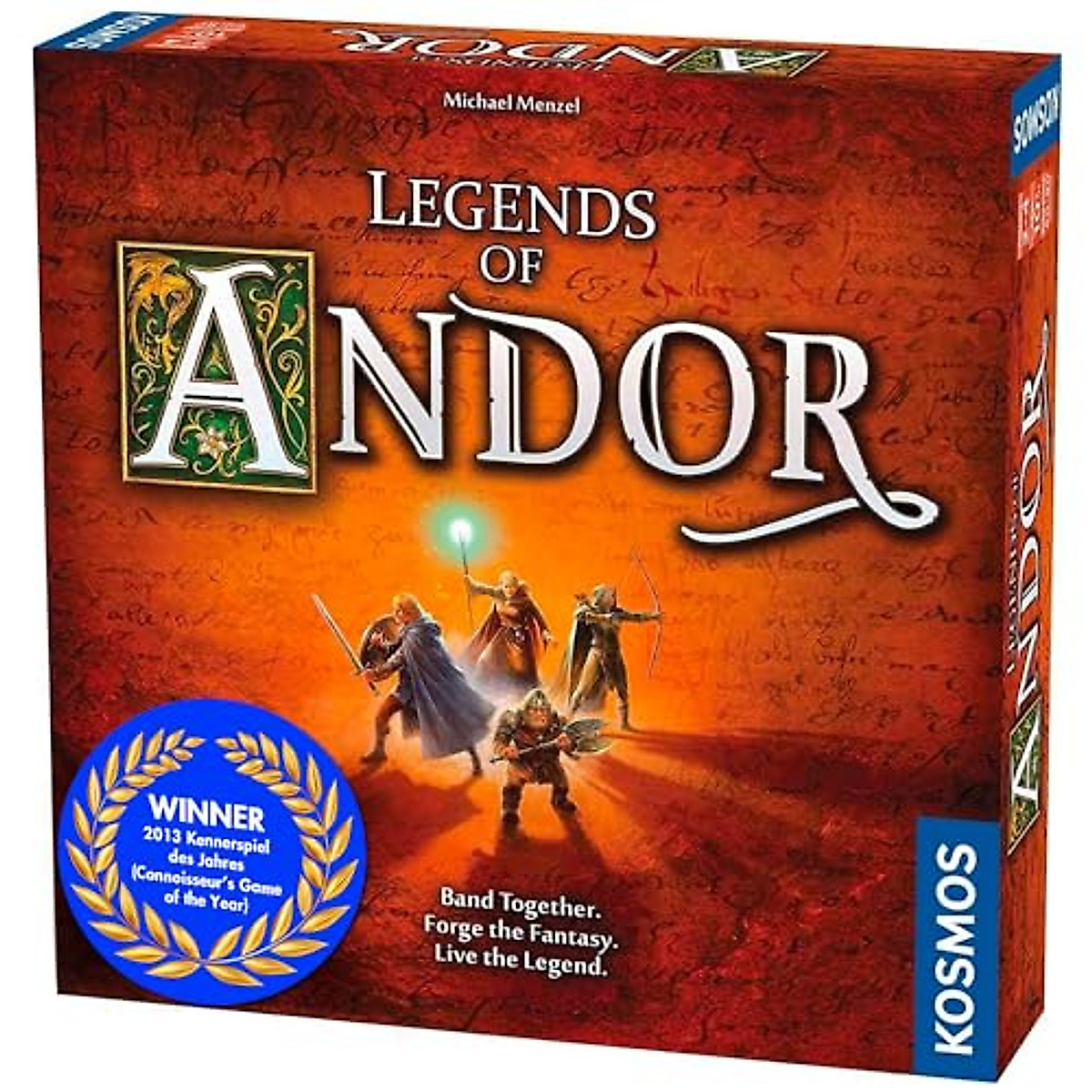 Legends of Andor Board Game | Cooperative Strategy Adventure Game By KOSMOS | Spiel Des Jahres Kennerspiel Winner