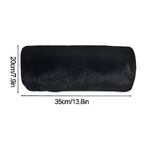 Wed2BB Faux Fur Hand Muffs Women Warm Faux Fur Muffs Black