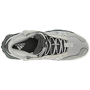 adidas Exhibit B Womens Mid Basketball Shoe, Grey/White/Team Dark Grey, 11.5