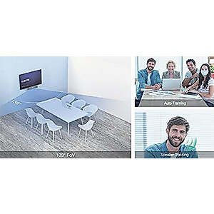 Yealink UVC40-BYOD Multi-Function Byod Room System, USB-C Supported via BYOD-Box, Compatible with PC Laptop, Microsoft Teams Certified Zoom Certified Video Conference Camera