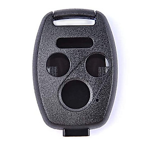 Latest best Keyless Entry Key Fob Case Shell fit for Honda 2003-2009 Accord 2005-2010 CR-V Pilot Ridgeline Civic Remote Control Key Fob 3+1 Buttons Replacement Cover Blank (1pcs)