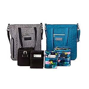 Sarah Wells Suzy Breast Pump Bag (Teal)