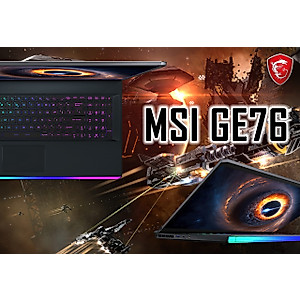 MSI GE76 Raider 2023 17.3" 144 Hz FHD Gaming Laptop Intel 14Cores i9-12900H 64GB DDR5 4TB NVMe SSD NVIDIA GeForce RTX3060 6GB HDMI RJ45 Thunberbolt4 Backlit DTS RGB Windows 11 w/HDMI