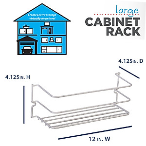 Grayline 40501, Large Cabinet Rack, White