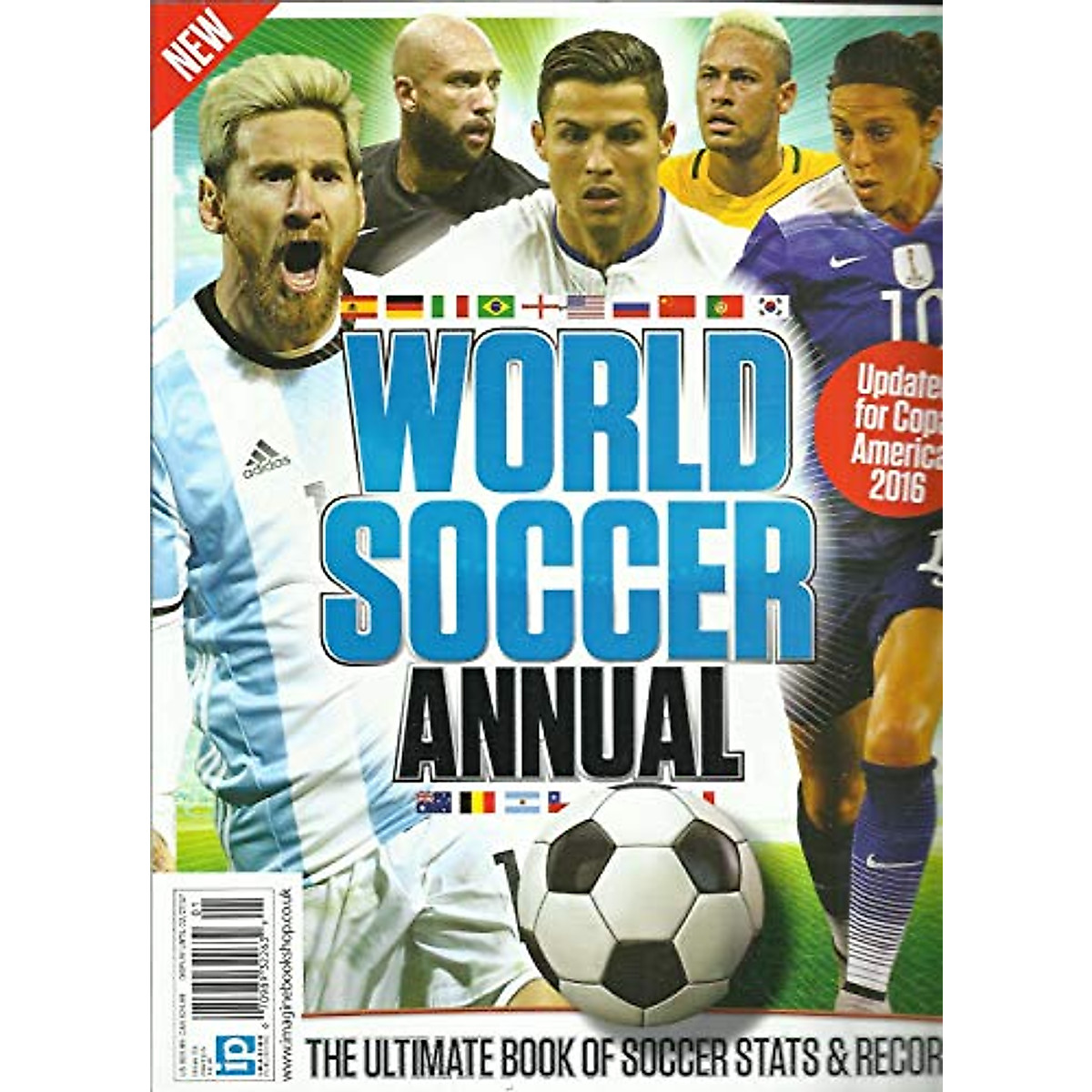 WORLD SOCCER ANNUAL, THE ULTIMATE BOOK OF SOCCER STATS & RECORDS, ISSUE, 2017
