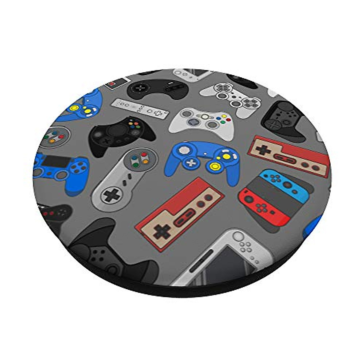 Gaming Controller Pattern For Game Gamer Lover Gift PopSockets PopGrip: Swappable Grip for Phones & Tablets