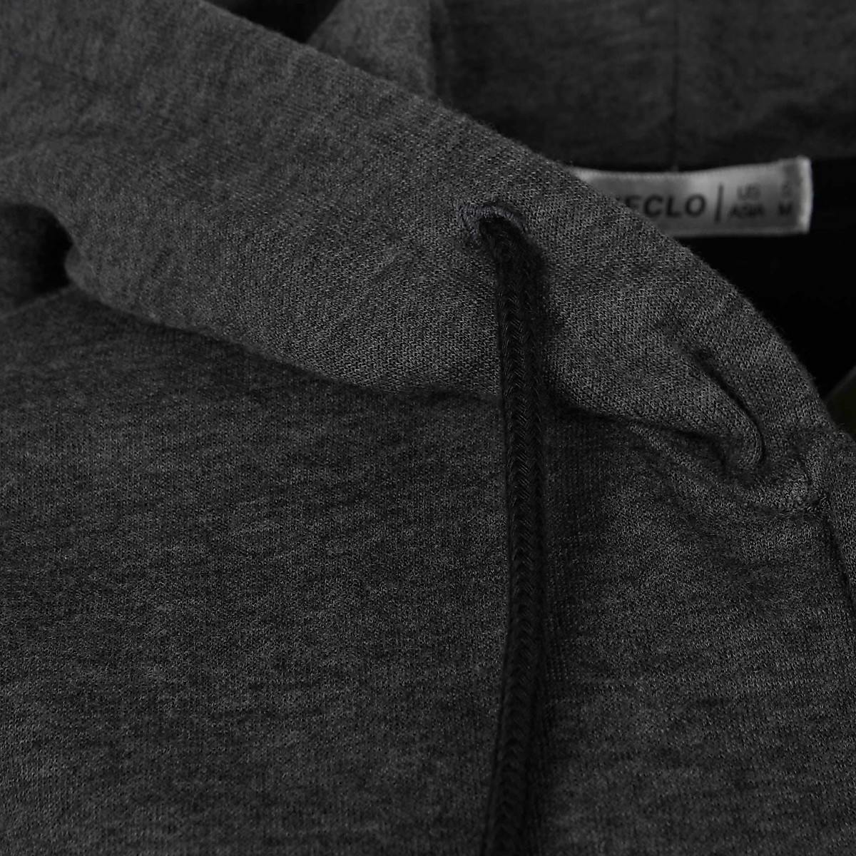 MAJECLO Women's Active Slim Fit Zip-Up Hoodie Jacket Long Sleeve Sweatshirt (Medium, Slim_Charcoal)