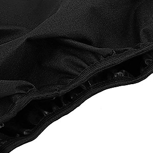 Deluxe Heavy Duty Winch Cover, Waterproof and Dust-Proof Winch Protective Cover with Elastic Band, Winch Protection Cover Fits Most Electric Winches from 8,500 to 17,500 Lbs