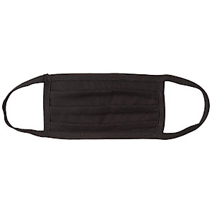 Amazon Essentials Reusable Face Cover, Black (Pack of 3)