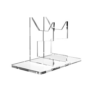 1 Piece Clear Acrylic Universal Controller Stand Acrylic Game Controller Holder Acrylic Console Stand Gaming Controller Holder for Game Console Handle Display Storage