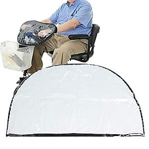 Waterproof Dust Proof Cover Accessory, Foldable Mobility Scooter Control Panel Tiller Rain Panel Cover 26.4x14.2in