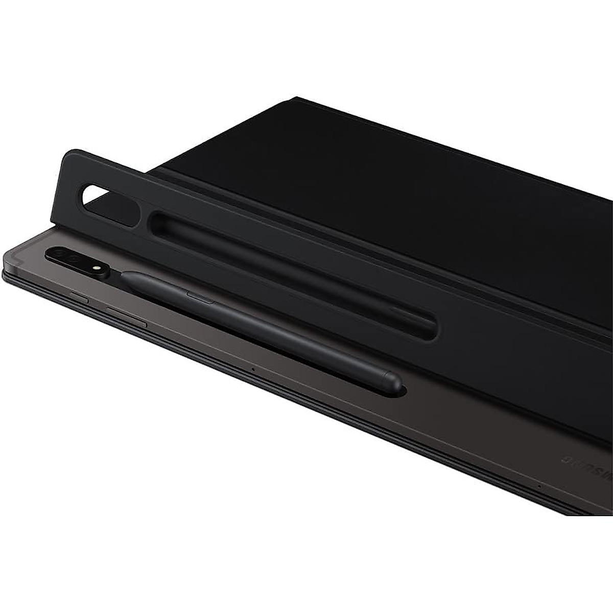 Samsung Book Cover Keyboard/Cover Case [Book Fold] Samsung Galaxy Tab S8 Ultra Tablet - Black