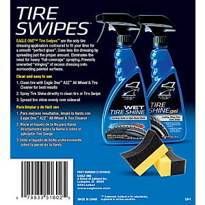 Eagle One E300891100 Tire Swipes, 2-Pack