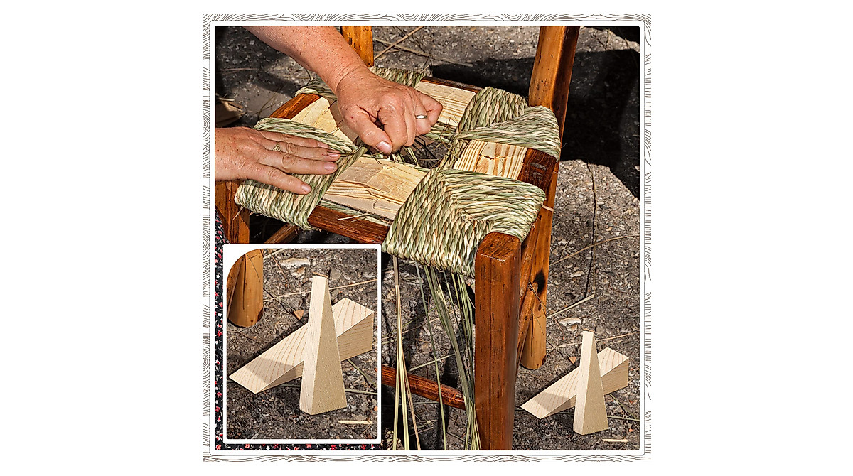 Treela Wooden Wedges - 10 Pack for Chair Caning & Doors